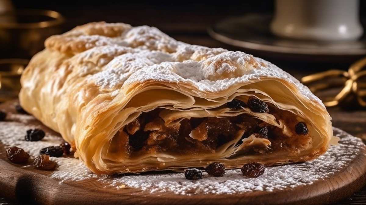 Cómo hacer strudel de manzana: esta sencilla receta te sorprenderá