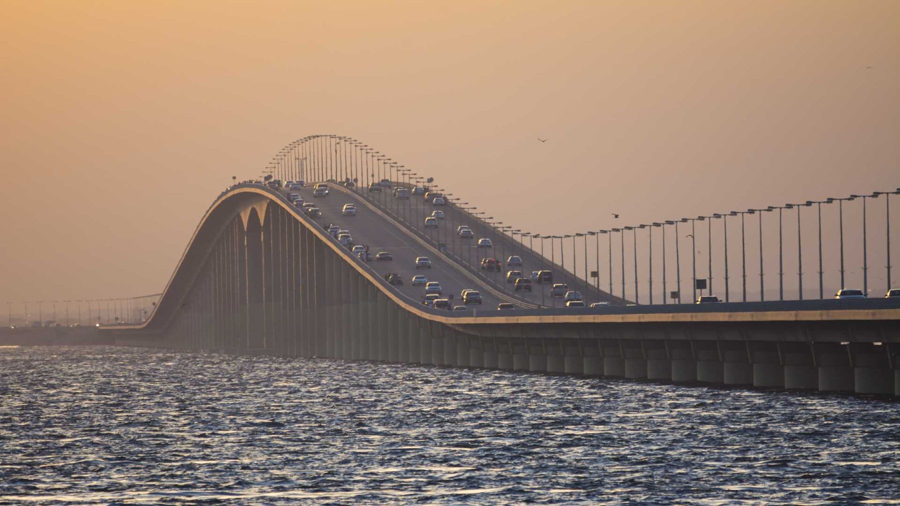 The $2 billion bridge connecting two countries across the sea that ...