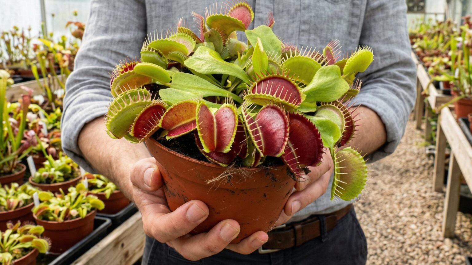 Carnivorous plants reinvent plant nutrition and, with traps such as ...