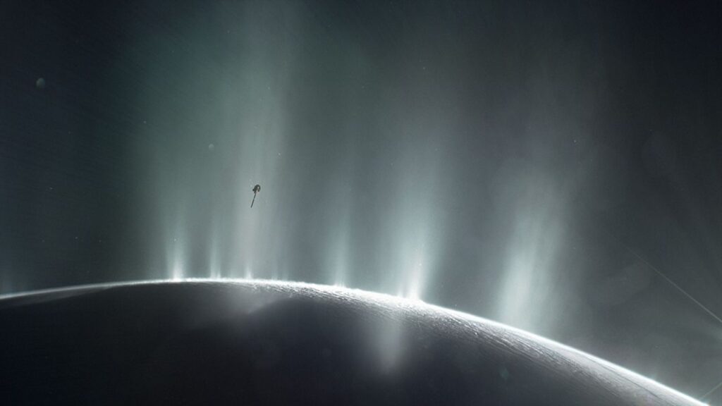 Farewell to Saturn's dead moon Enceladus surprises NASA with snow ...