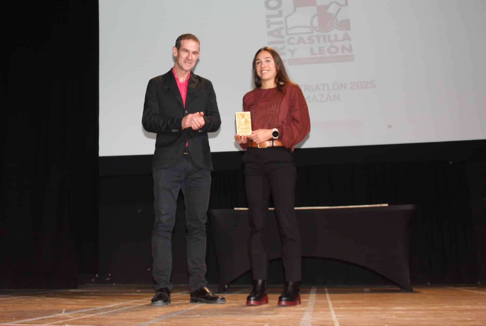 Marina Muñoz, protagonista en la Gala Regional de Triatlón