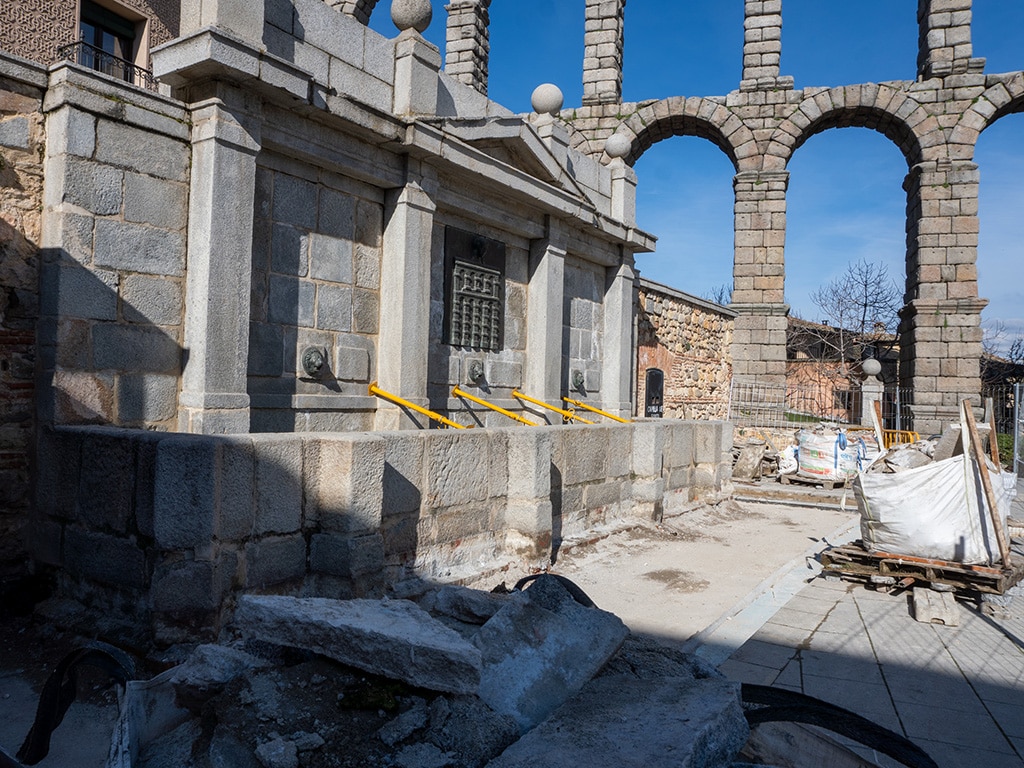 El entorno de la fuente de Santa Columba acomete obras de ...