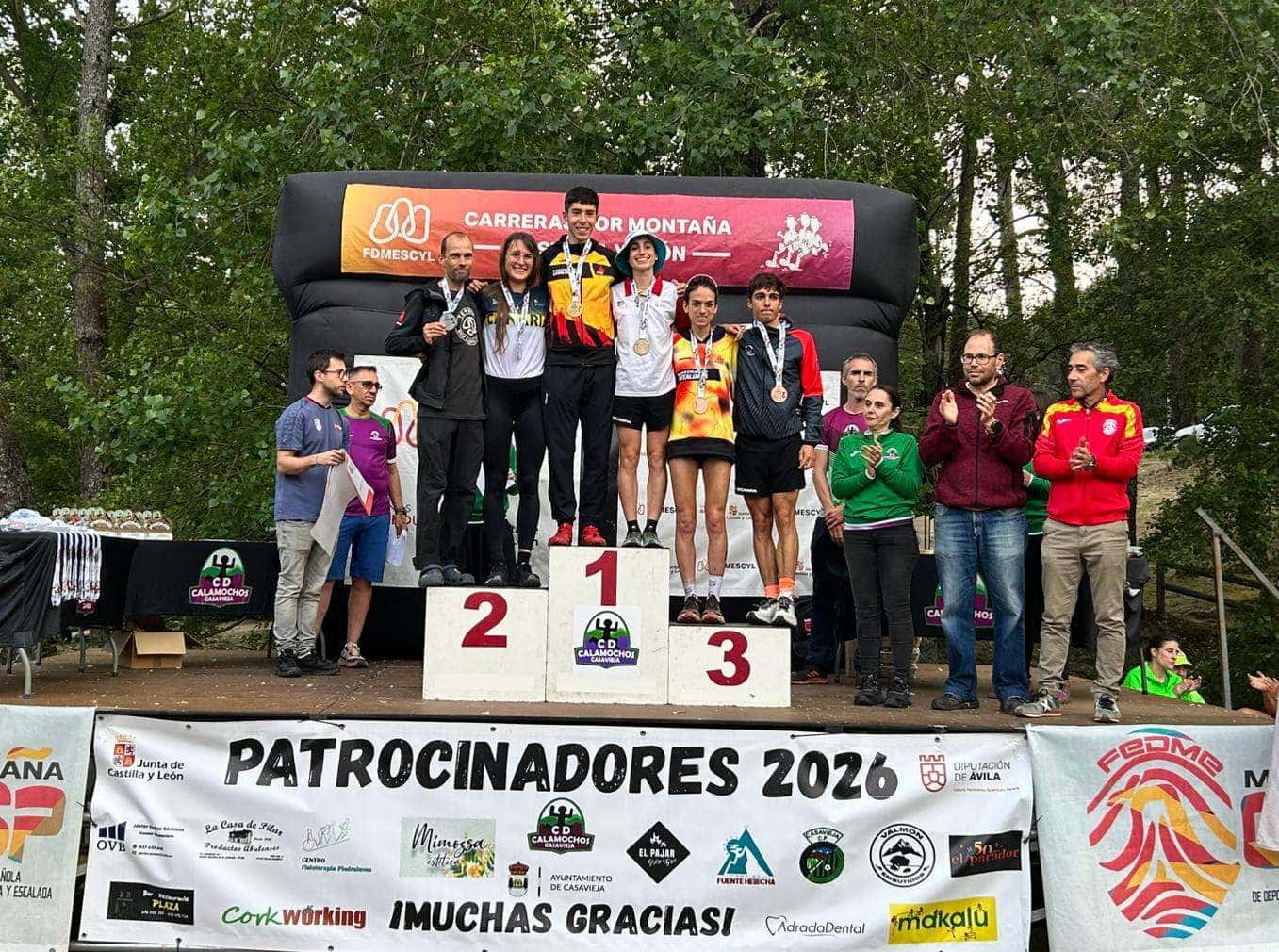 Claudia Corral, campeona de España de Kilómetro Vertical